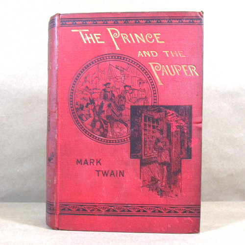Antique 1881 Mark Twain The Prince and the Pauper First Edition Chatto ...