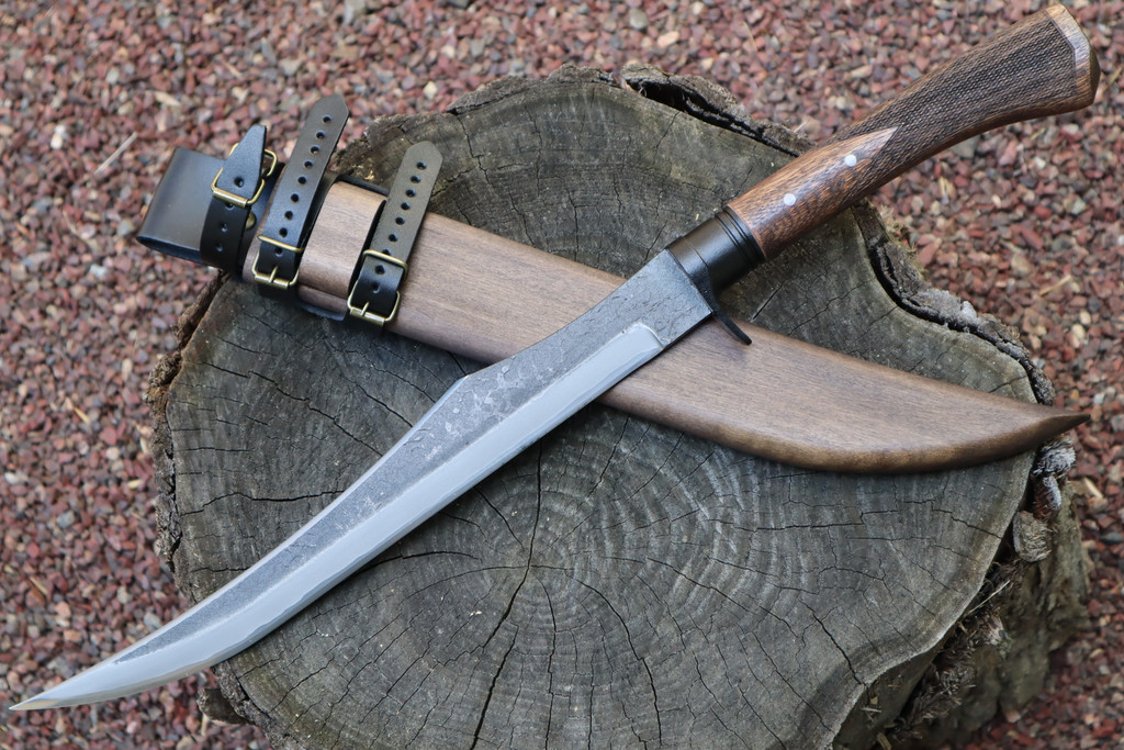 Masano Toyokuni Japan TKA-021 Kaizoku 11.22" Fixed Blade Short Sword ...