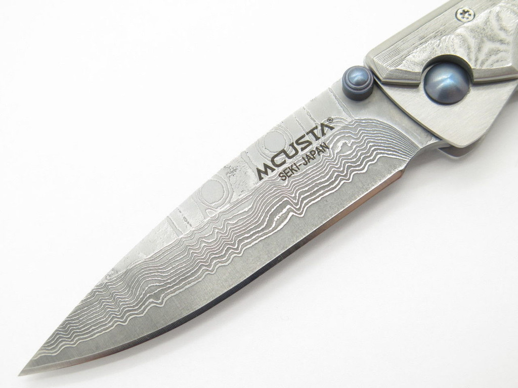 Mcusta Seki Japan Kasumi MC-31D VG-10 Damascus Gentleman Folding Pocket ...