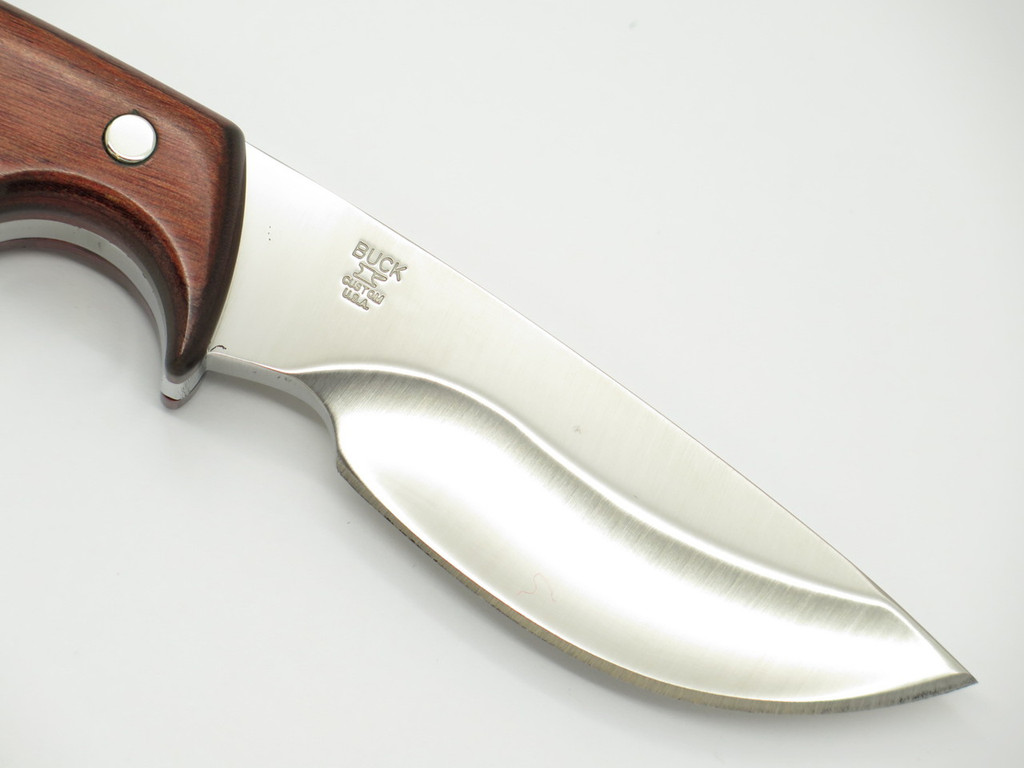 Custom Buck 919 919RWSLC Skinner 420HC Limited Fixed Rosewood Hunting ...