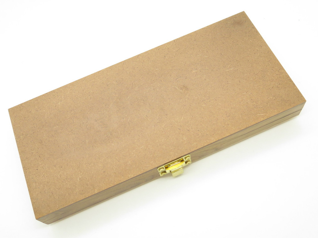 Remer Stone Anvil Glass Top Wood Display Case for 10" Buck Folding ...