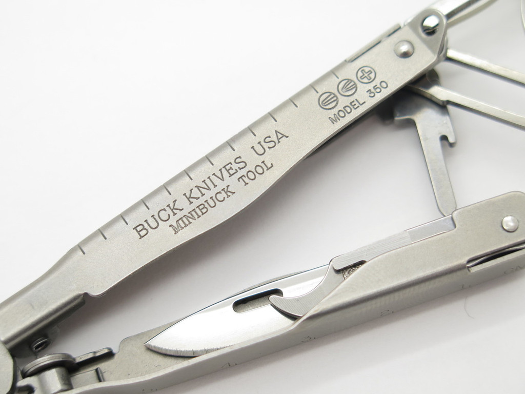 Vtg NOS Buck 350 Mini Bucktool Knife Screwdriver Plier Multi Tool ...