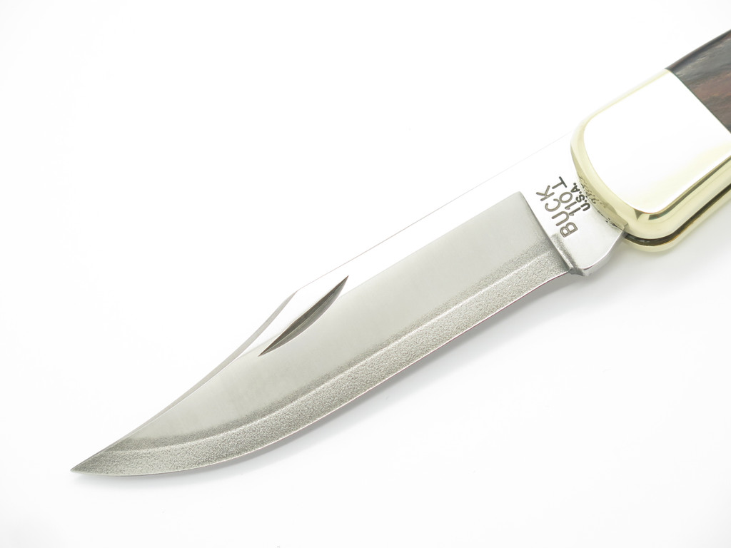 2004 Buck 110 Nano Steel Experimental Custom Folding Hunter Lockback ...