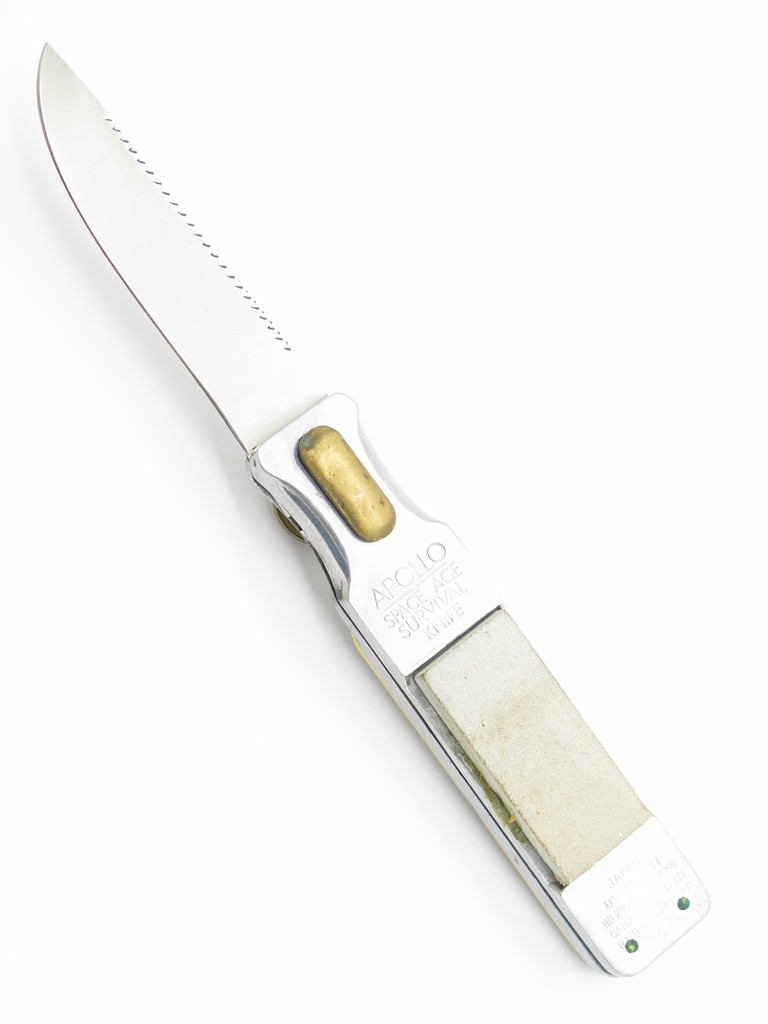 Vtg '60s Apollo Space Age Survival Knife ACE-PAL-O Seki Japan Folding ...