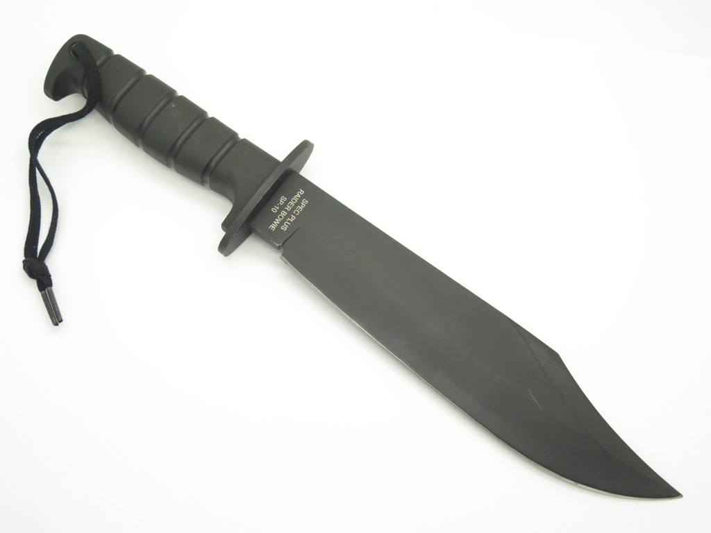 Vtg Ontario Spec Plus Raider Bowie SP-10 Survival Fixed Blade Bowie ...