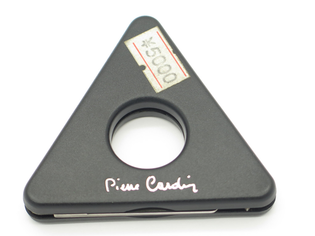 Vtg 1980s Pierre Cardin 35 Richartz Solingen Folding Triangle Pocket ...