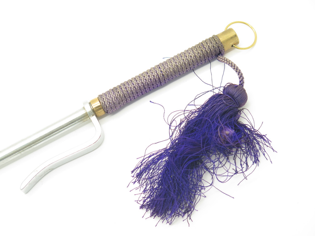 Vintage Seki Japan Purple 12" Jitte Jutti Edo Katana Japanese Samurai ...