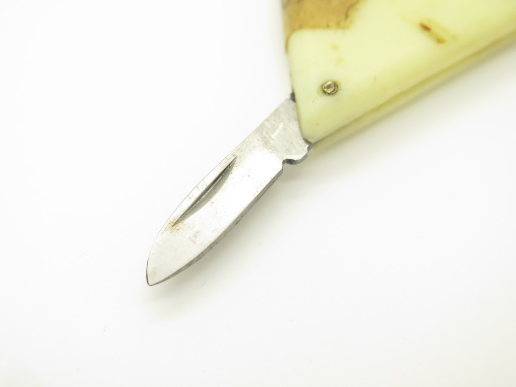 Vintage '70s Prototype Seki Japan Miniature White Folding Triangle ...