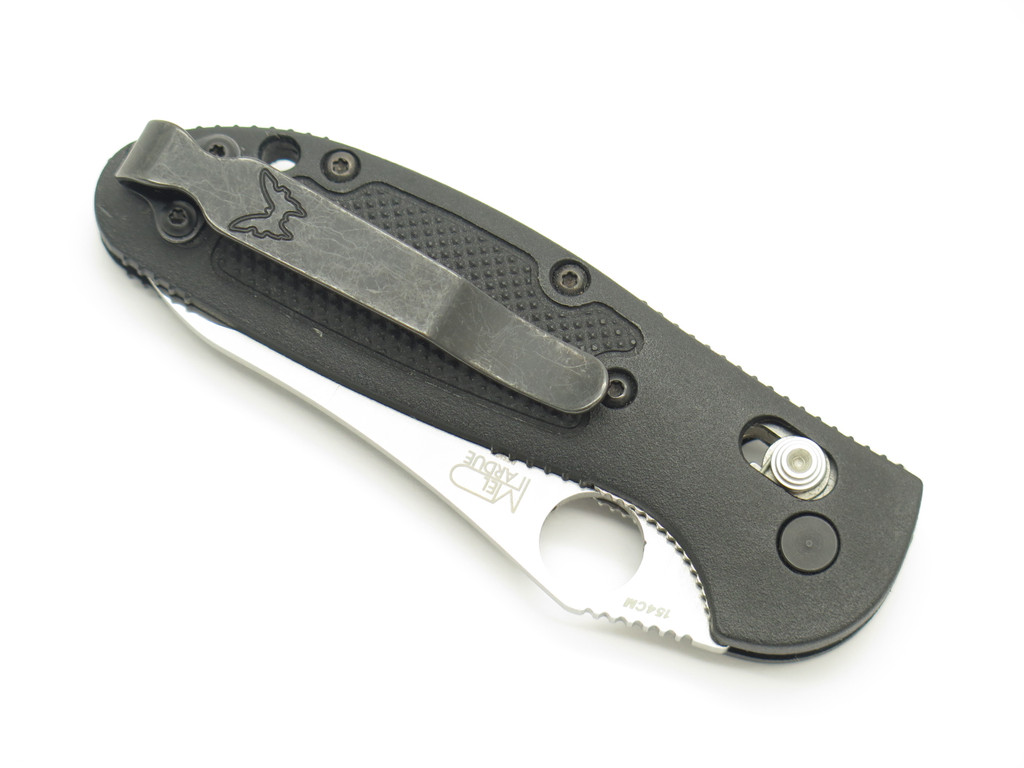 Benchmade 555 Mini Griptilian Mel Pardue Axis Lock 154CM Folding Pocket ...