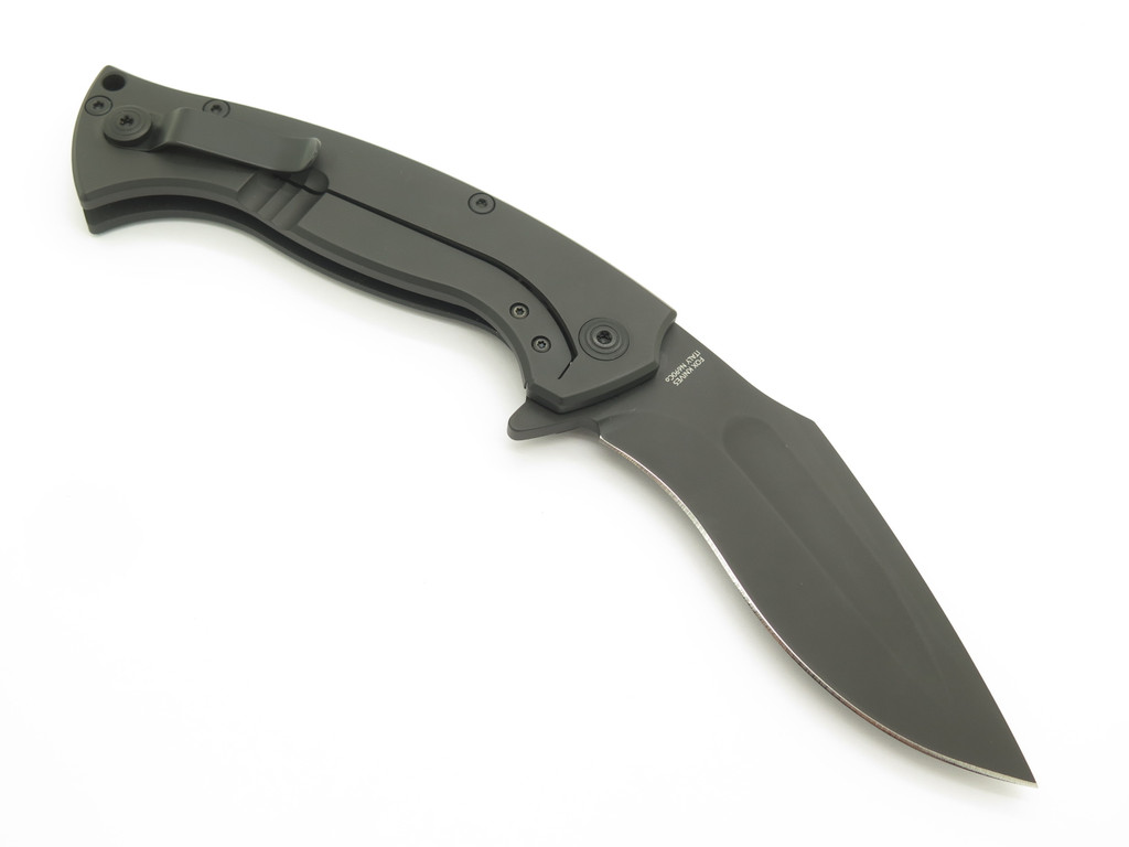 Knight Elements V2 Ultra Kukri Fox N690 Titanium Folder Folding Pocket ...