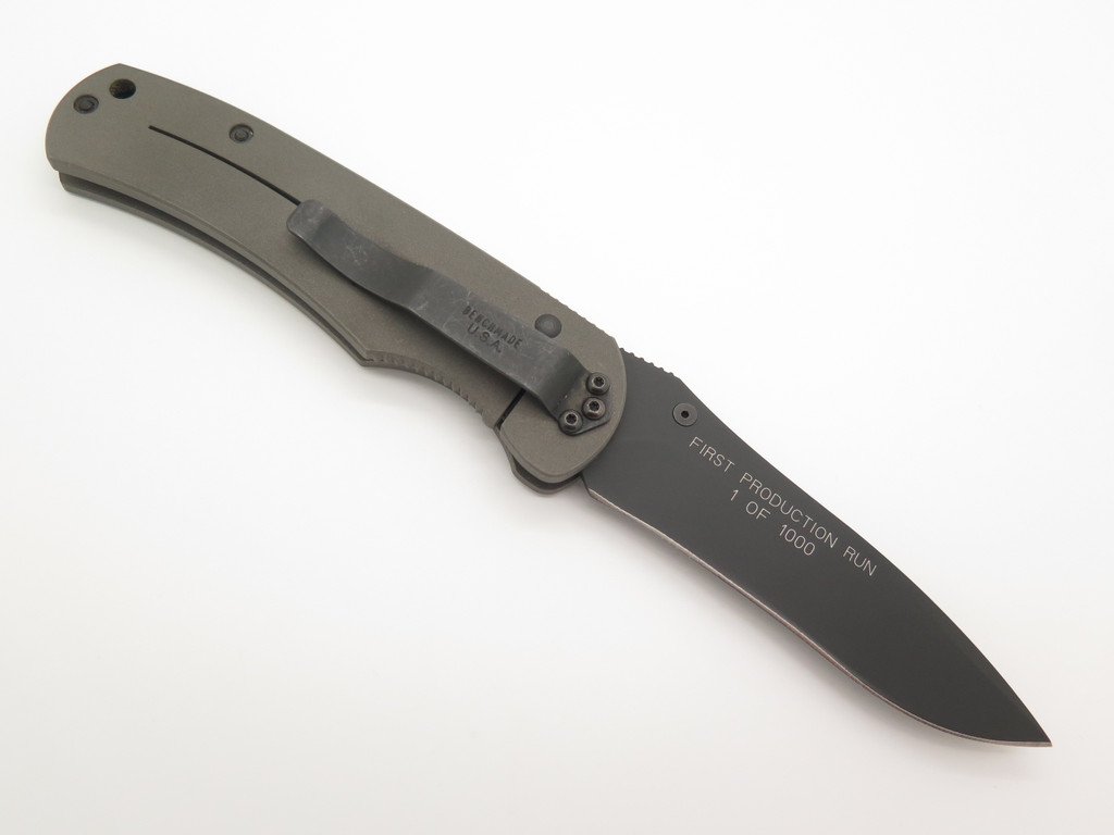 Benchmade USA 750 Pinnacle Titanium Framelock First Prod. Folding ...