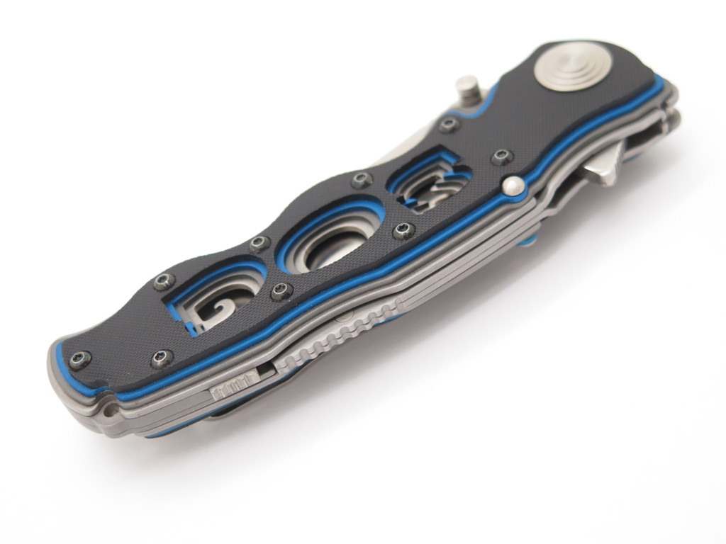 Rare SOG USA Topo Meridian M46 Assisted lockback Folding Pocket Knife ...
