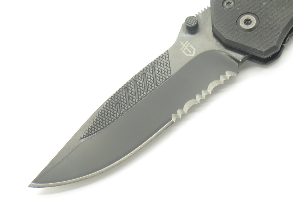 Gerber Swagger 4661014A Black Framelock Folding Pocket Knife - ePrague, LLC