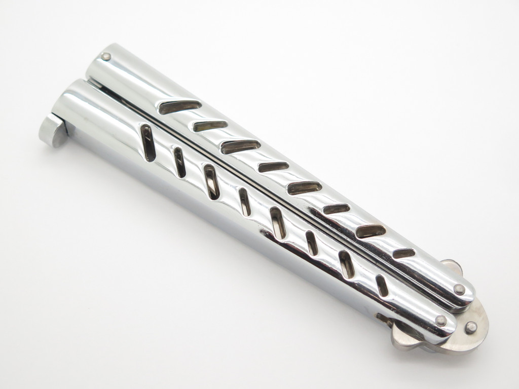 Vintage 1980s Balisong G. Sakai Seki Japan 4.25" Clip Point Japanese ...