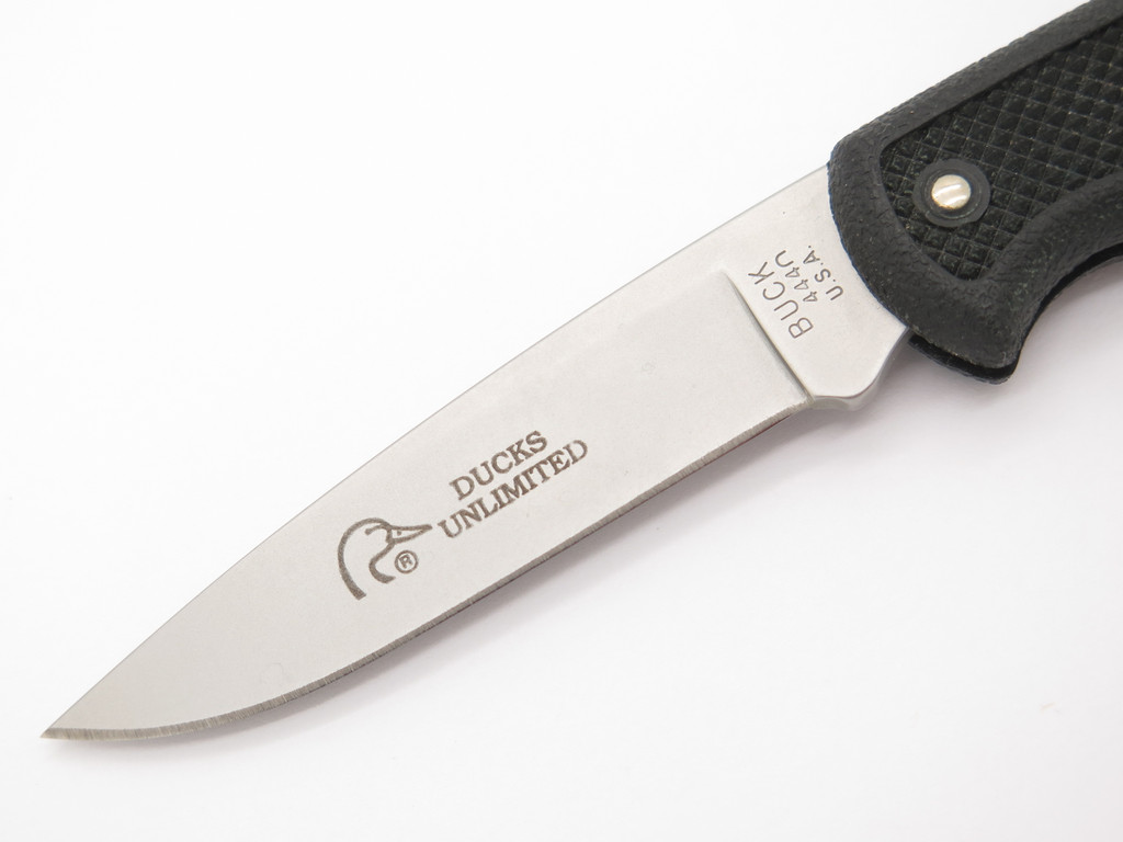1997 Buck 444 Bucklite Ducks Unlimited Lockback Folding Pocket Knife ...