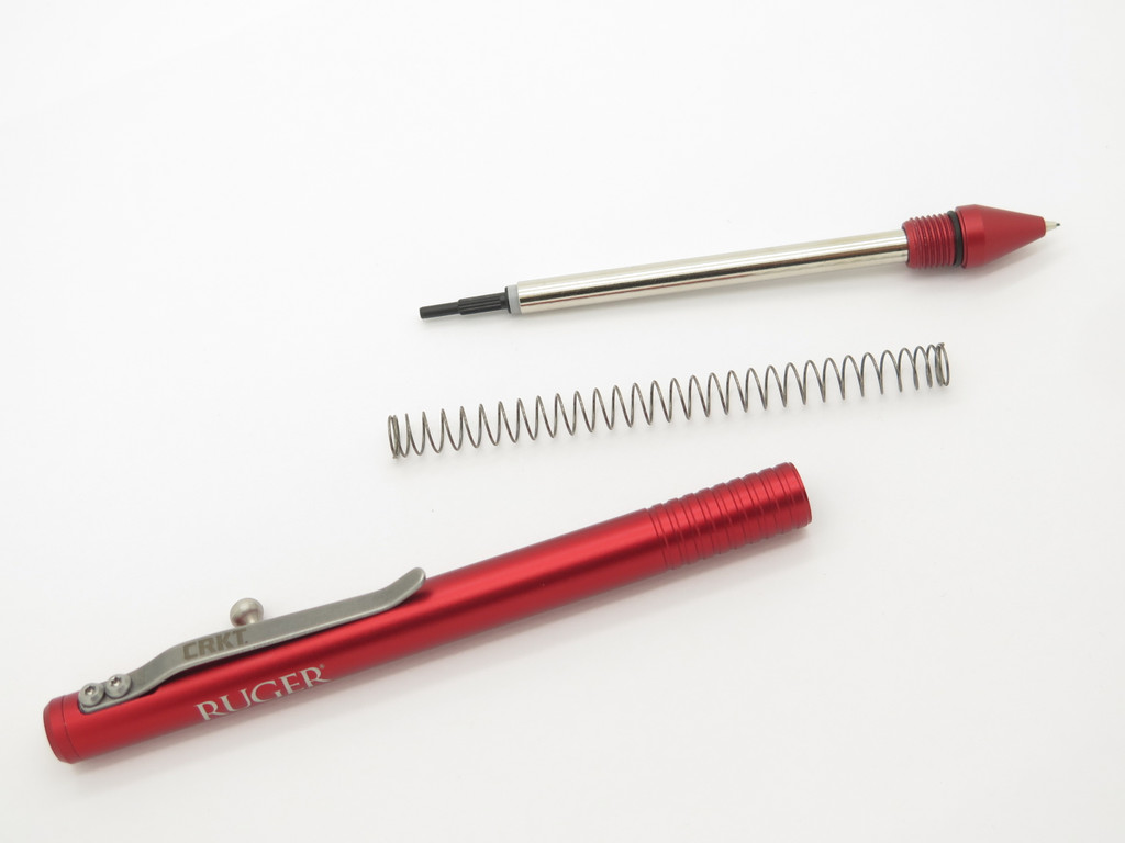 CRKT Ruger Bolt Action Tactical Pencil 5.5" Red Aluminum Body - ePrague ...