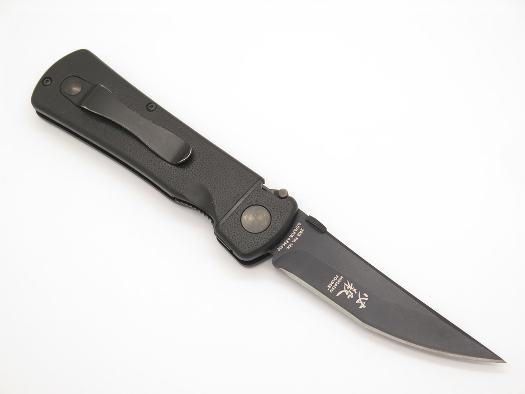 CRKT 2903 Williams Hissatsu 5" Black Handle Folding Linerlock Pocket ...