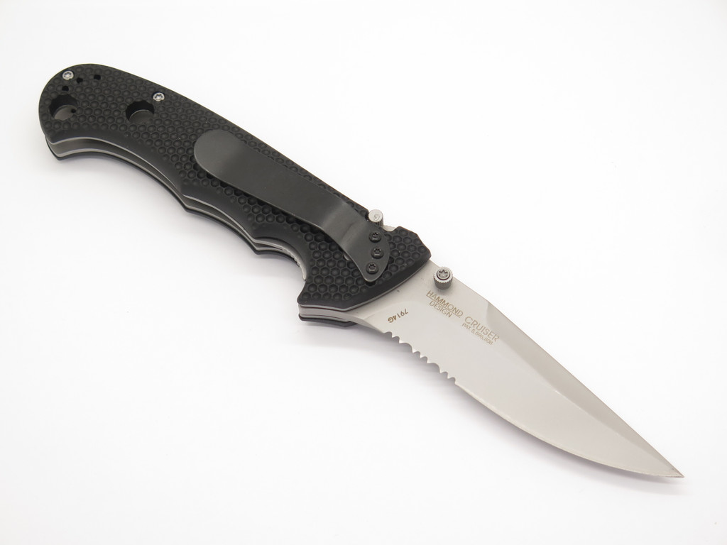 CRKT Cruiser Hammond Design 7914G 5.25" Black Linerock Folding Pocket ...
