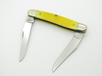 2000 Case XX Muskrat Folding Pocket Knife 02635 Jigged Yellow Bone ...