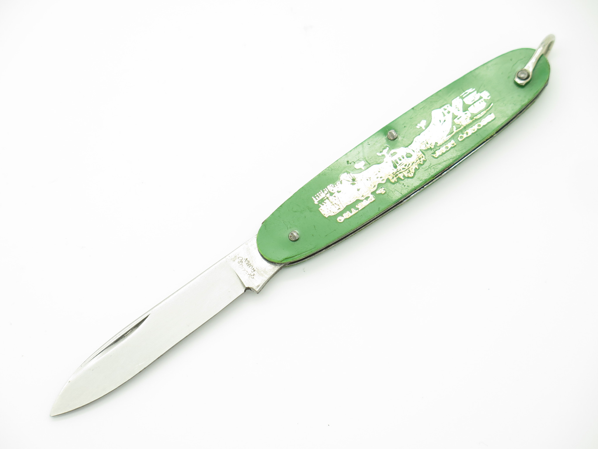Vintage Prezioso Roma S. Pietro 2.87" St. Peters Rome Folding Pocket ...