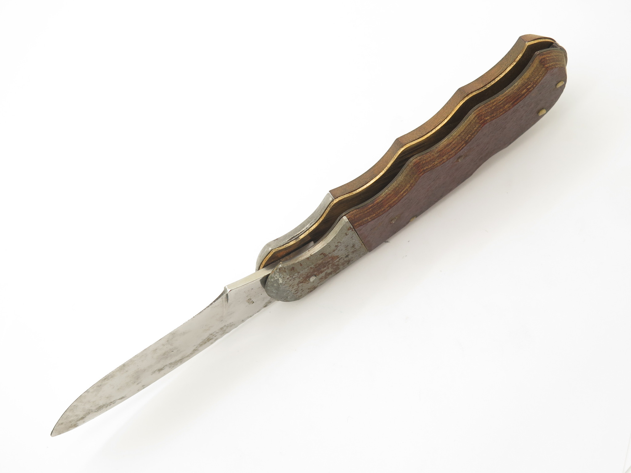 Vtg 70s Wenoka Magnum Imai Seki Japan Folding Hunter Lockback Knife ...