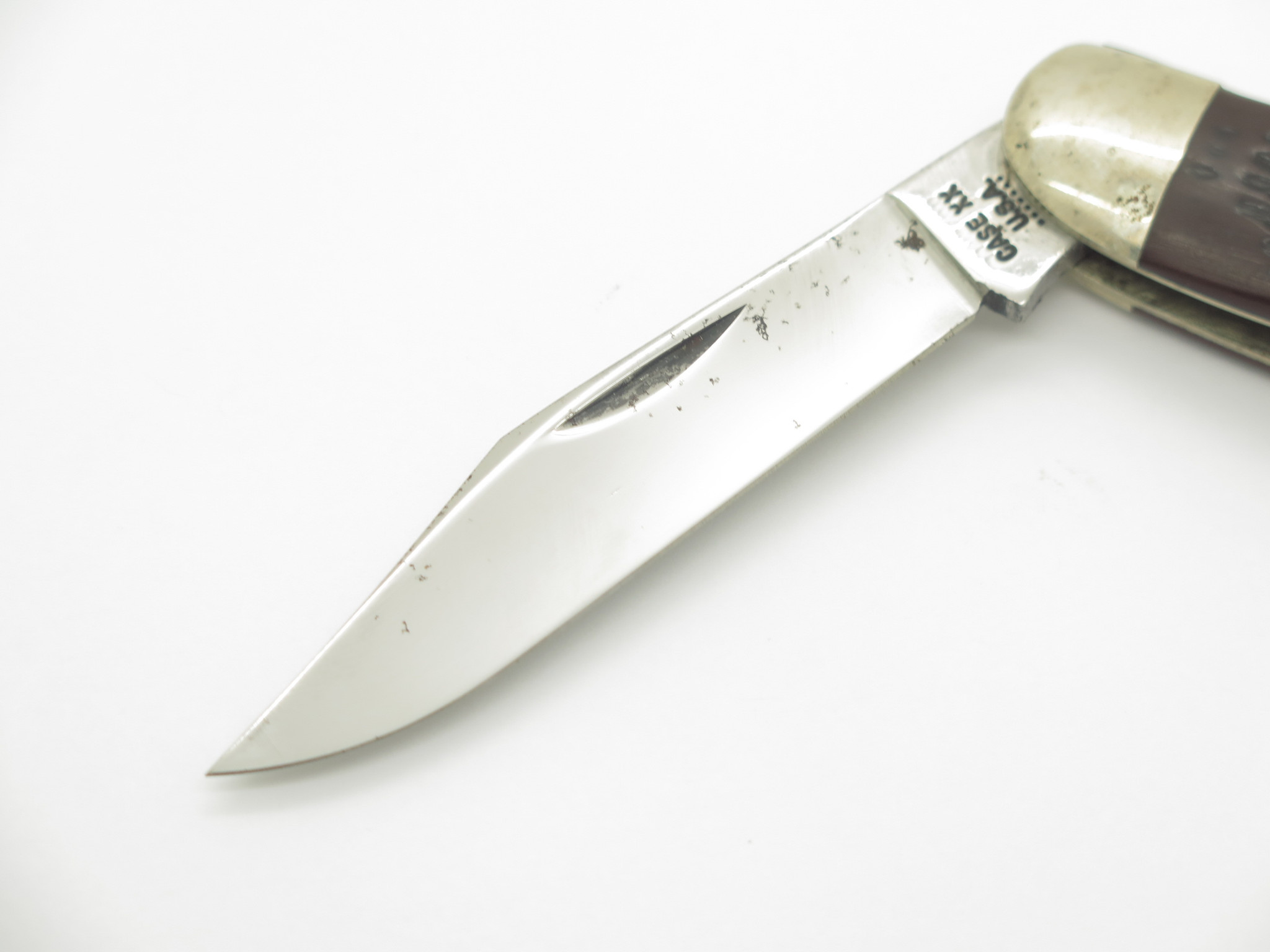 Vintage 1974 Case XX USA 6380 Whittler Jigged Delrin Folding Pocket ...