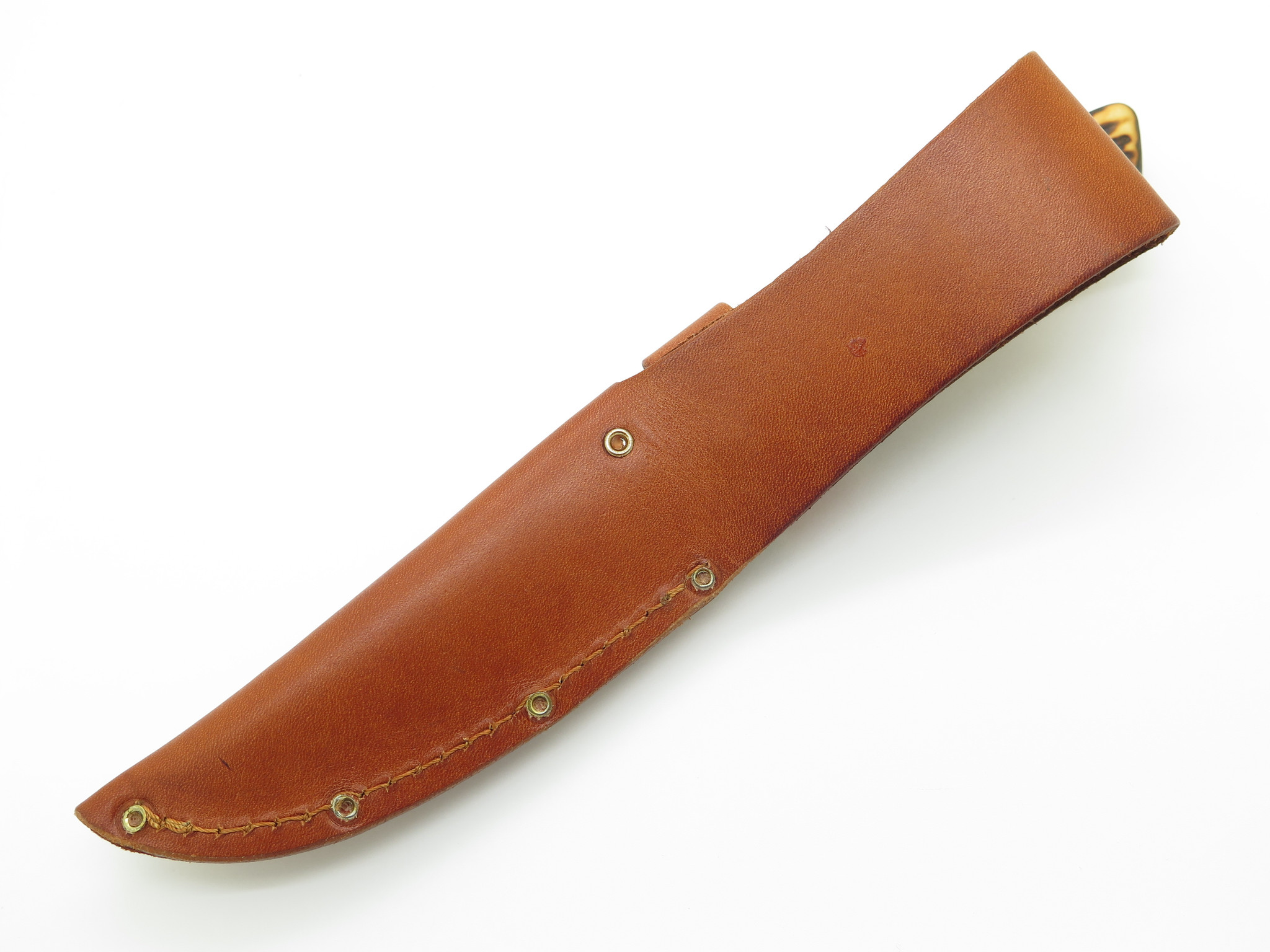 Vintage Remington R6 USA Stag Delrin Handle Fixed Blade Hunting ...