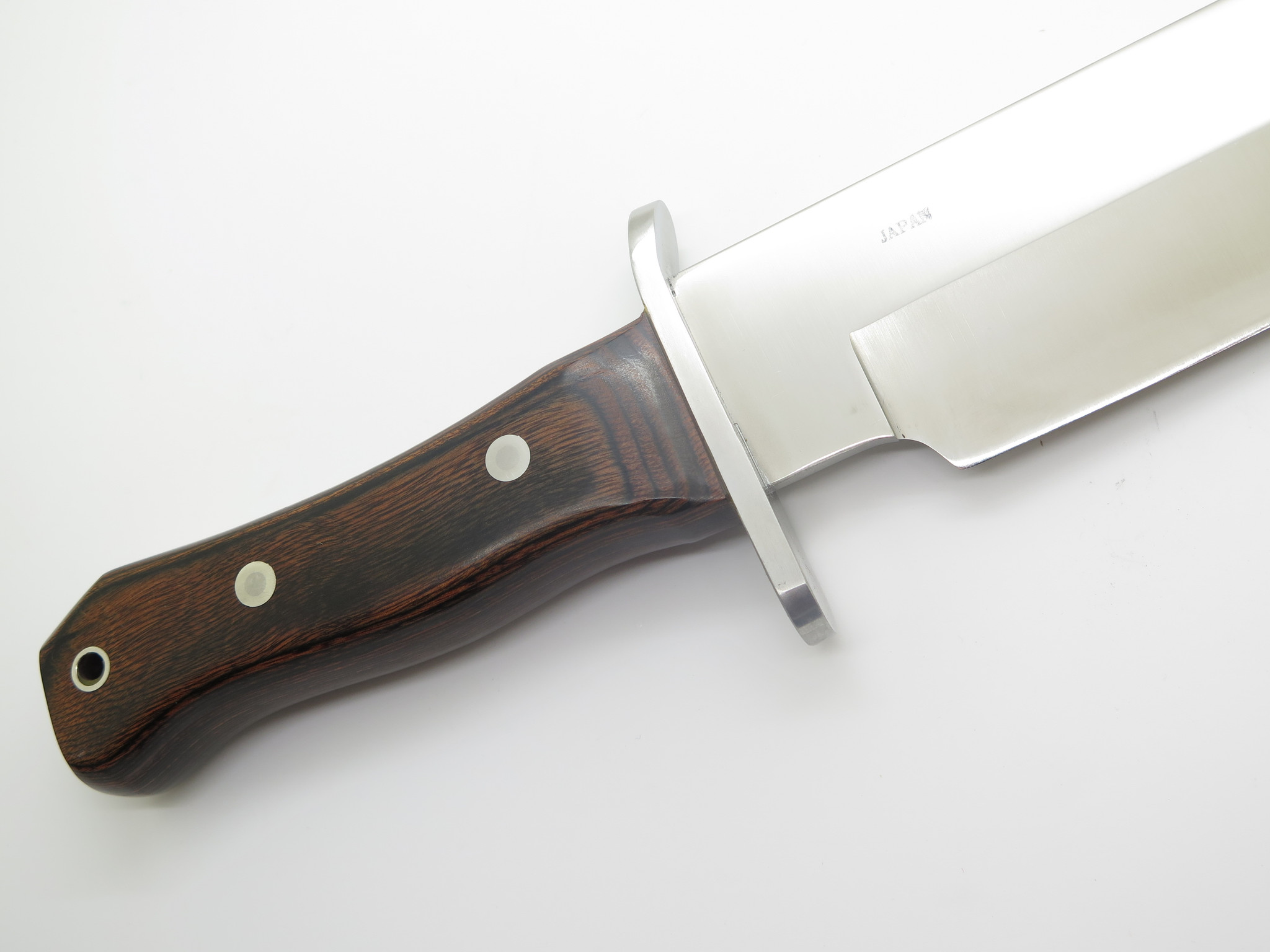 Vintage Al Mar Seki Japan 4009 Alaskan Bowie Fixed Blade Knife ...