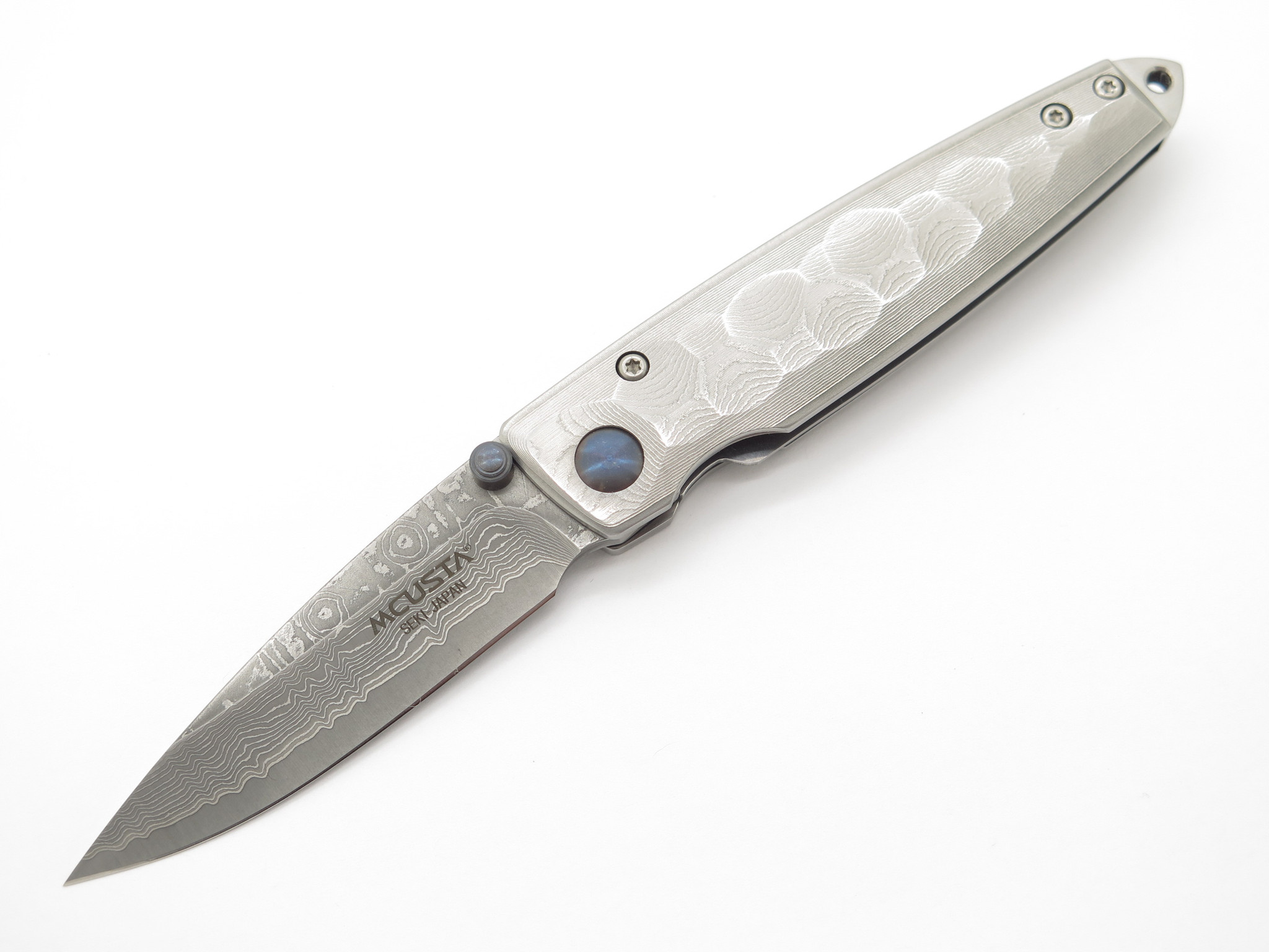 Mcusta Seki Japan Tsuchi MC-34D VG-10 Damascus Gentleman Folding Pocket ...