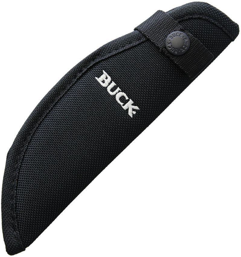 Buck 691 Zipper Guthook Black Nylon Fixed 4.125" Blade Knife Sheath ...