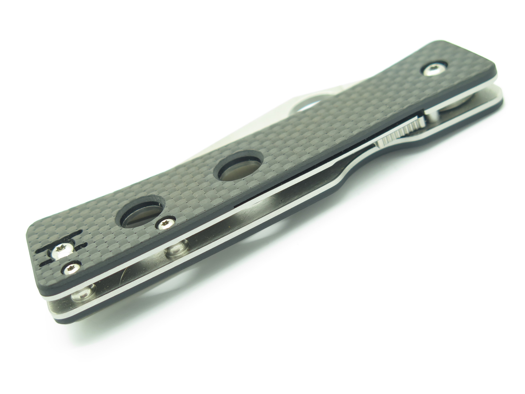 Spyderco C251CFP Watu CPM-20CV Carbon Fiber/G10 Folding Pocket Knife ...