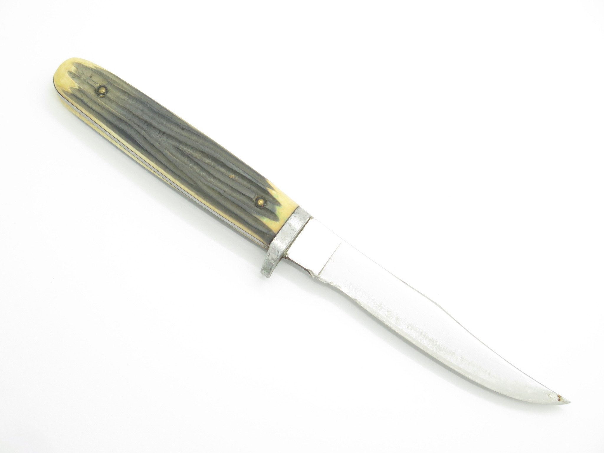 Vintage Queen Steel #73 USA Small Fixed Blade Hunting Knife - ePrague, LLC