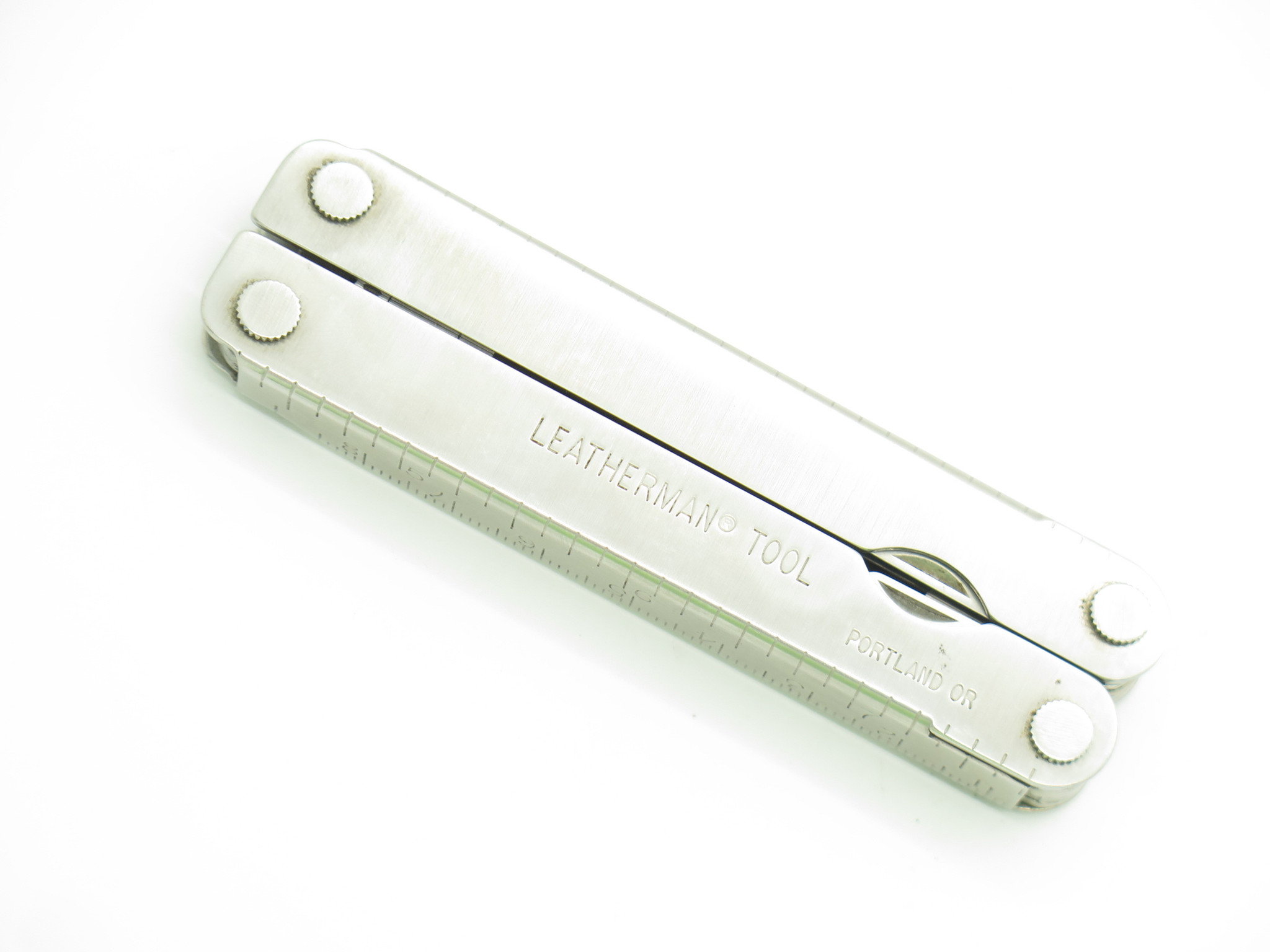 Vintage Original Leatherman Tool USA Folding Stainless Multi Tool Knife ...