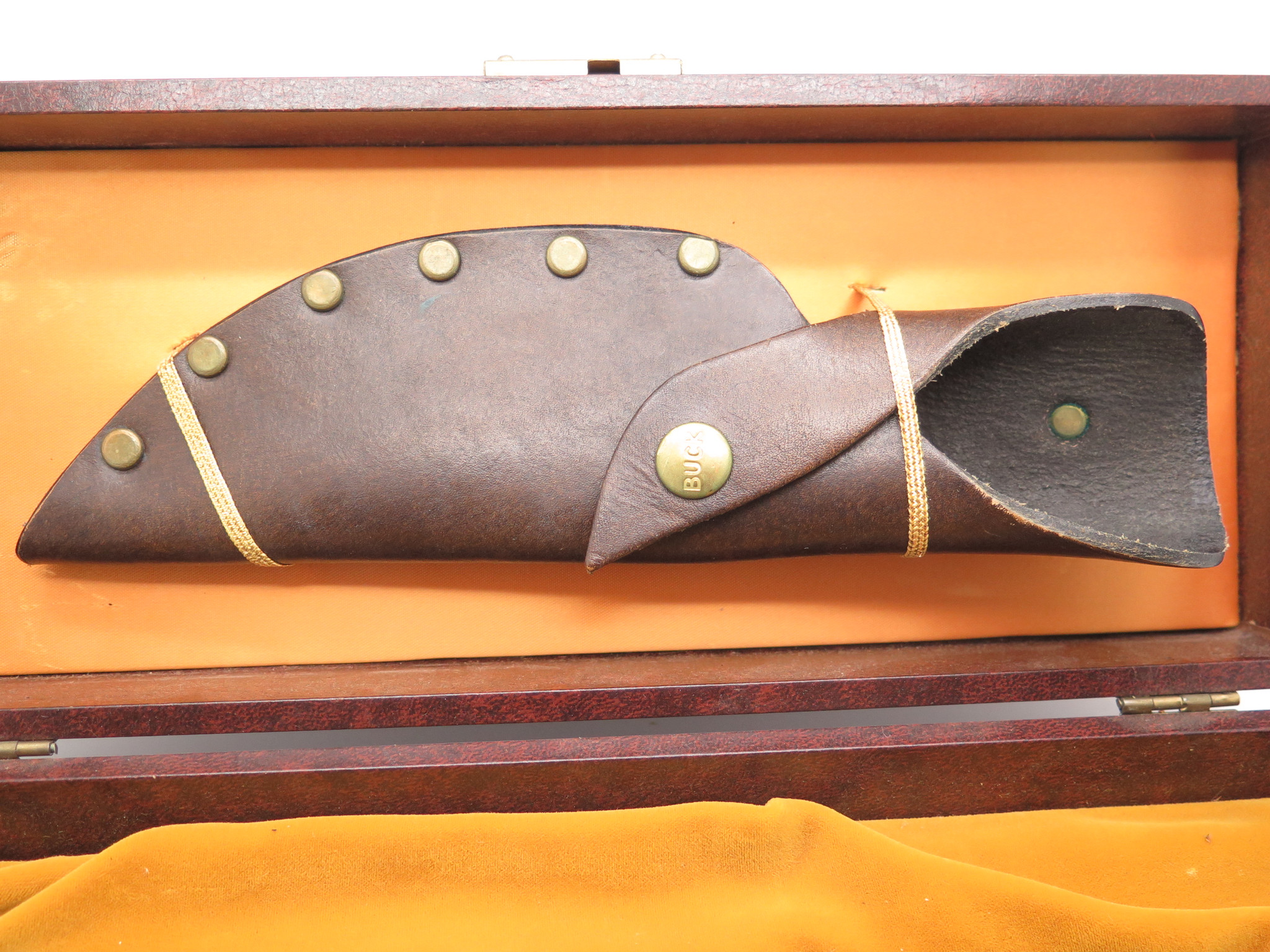 Vintage 1970s Buck 401 Kalinga Fixed Blade Hunting Knife in Box ...