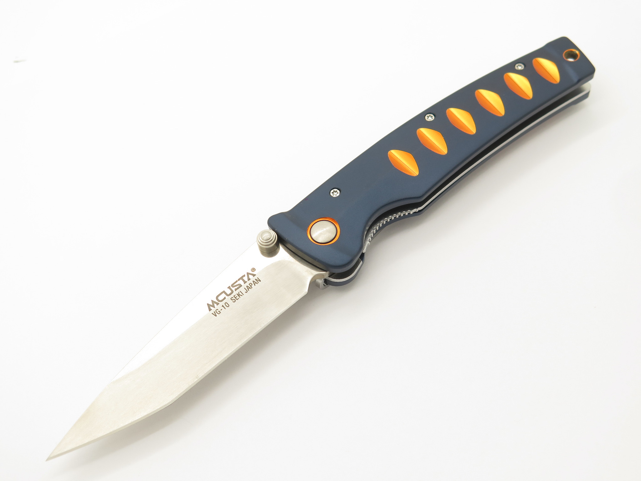 Mcusta Seki Japan Katana MC-0042 Gold Japanese Tanto VG-10 Folding ...