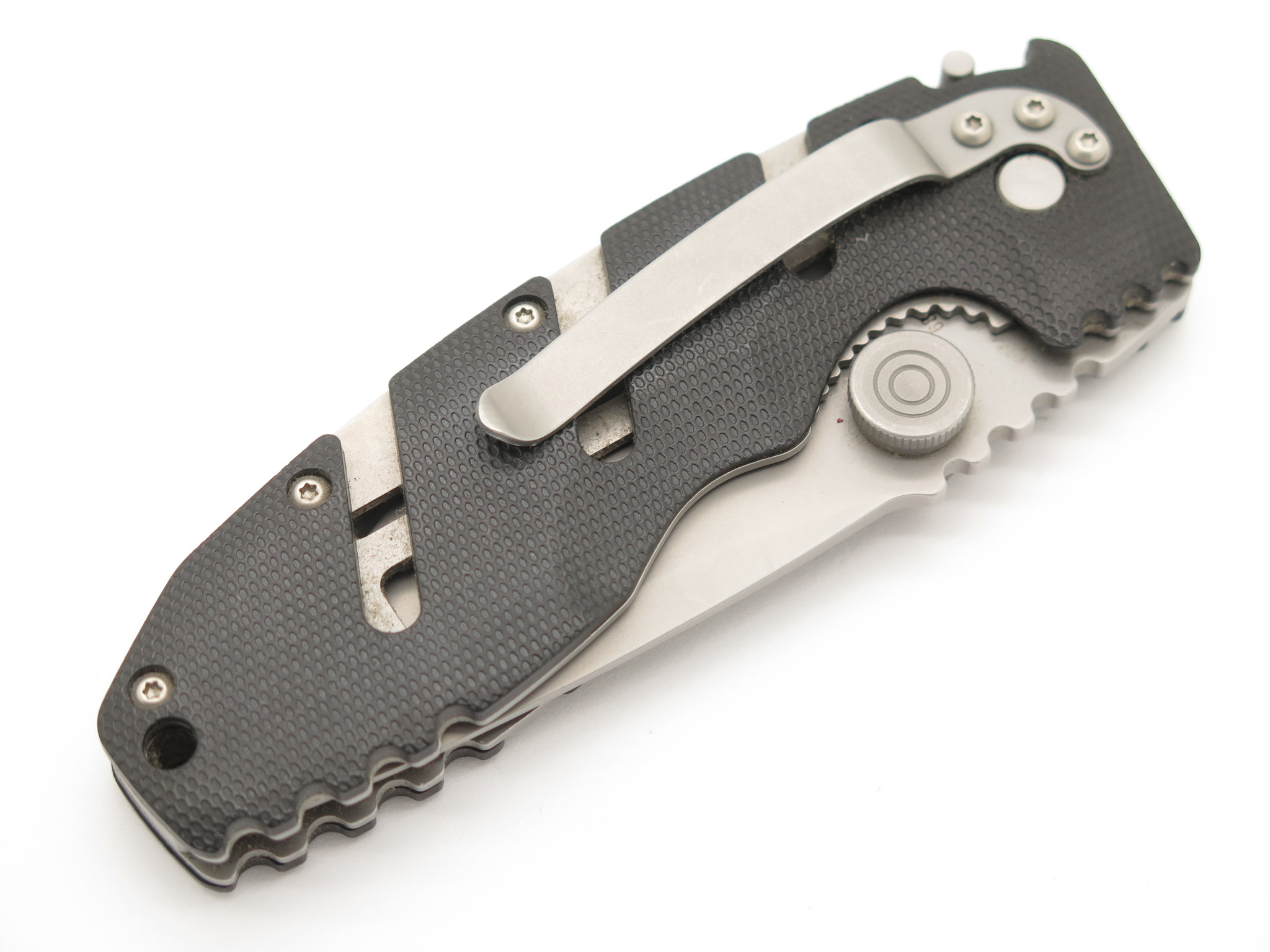 CRKT Ryan Seven 6803 Black 4.625" Handle Linerlock Folding Pocket Knife ...