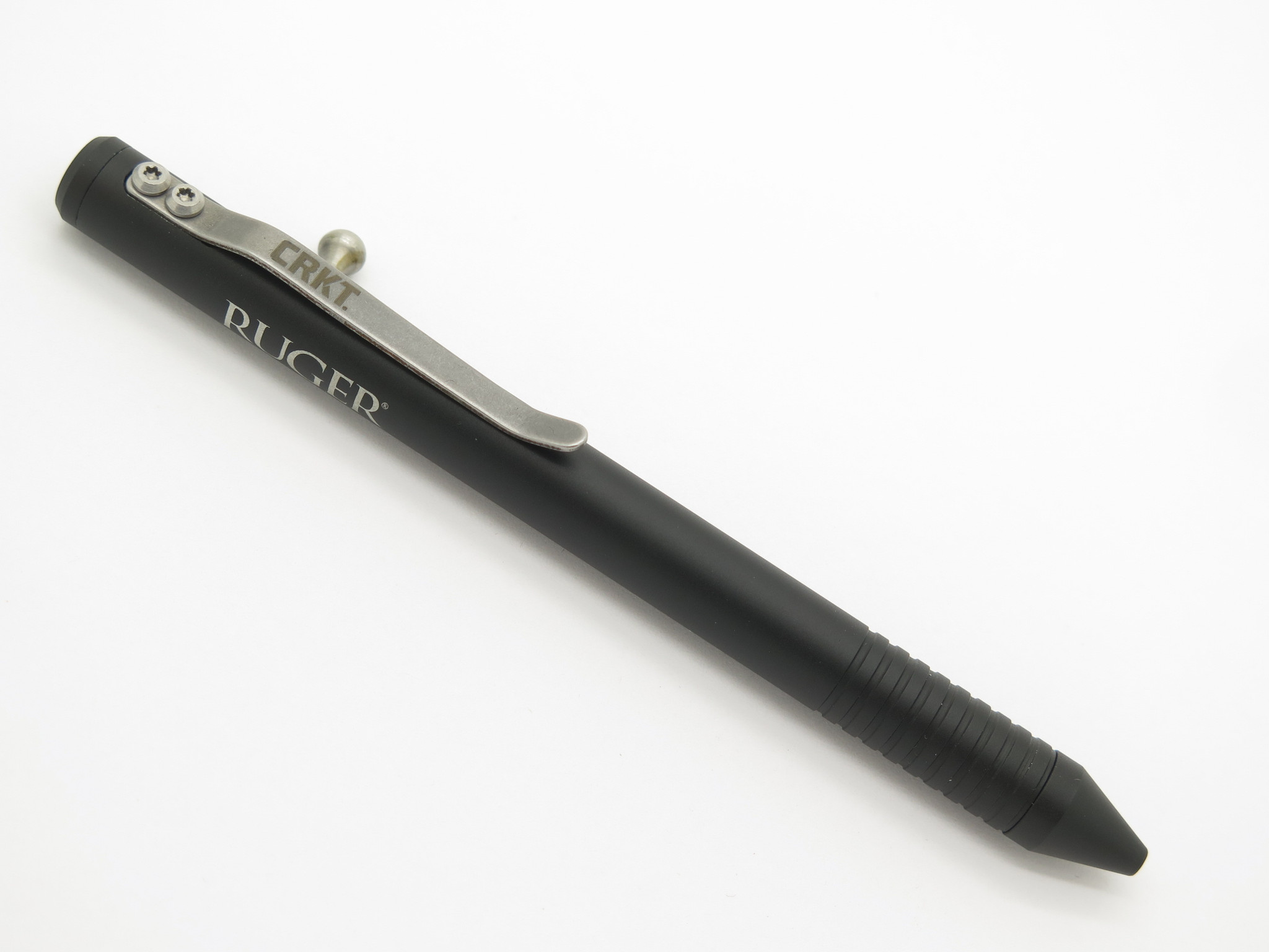 CRKT Ruger Bolt Action Tactical Pen 5.5" Black Aluminum Body - ePrague, LLC