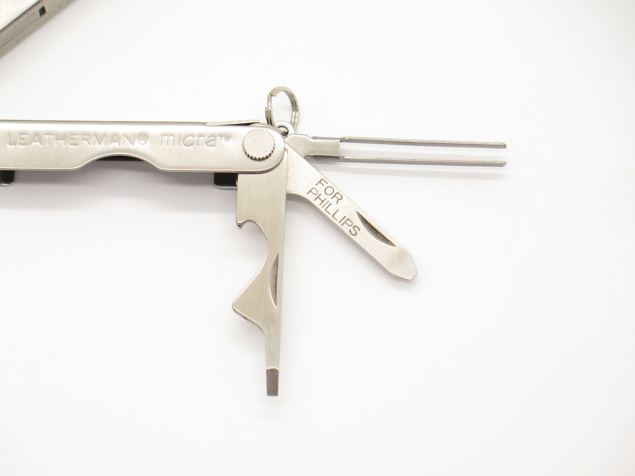 Original Leatherman Micra USA 2.62" Stainless Folding Multi Tool Knife ...