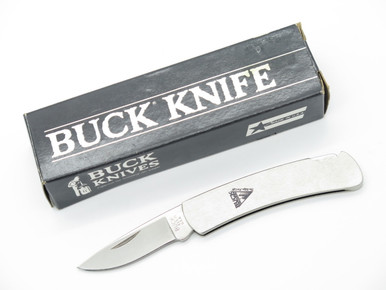 Vtg 1997 Buck Logo 525 Gent Thin Small Folding Lockback Pocket Knife ...