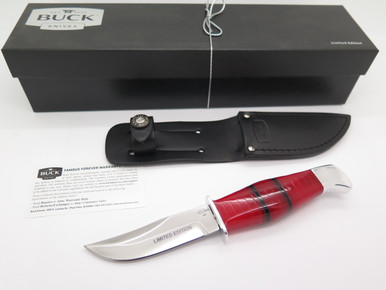 Buck Custom 212 Fixed Ranger Limited Edition Buildout W2 Lucite Hunting ...