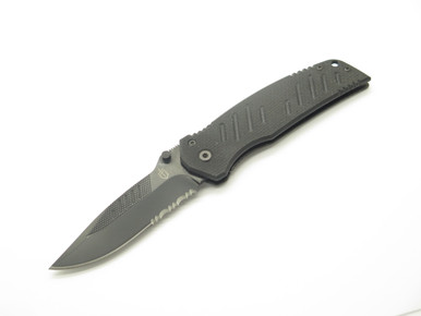 Gerber Swagger 4661014A Black Framelock Folding Pocket Knife - ePrague, LLC