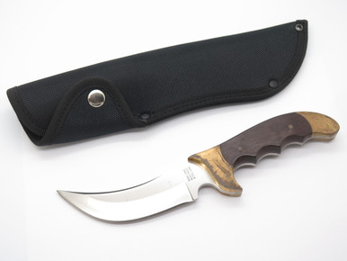 Vtg JET-AER G96 3040 Hattori Seki Japan Fixed 5" Blade Hunting Skinner ...