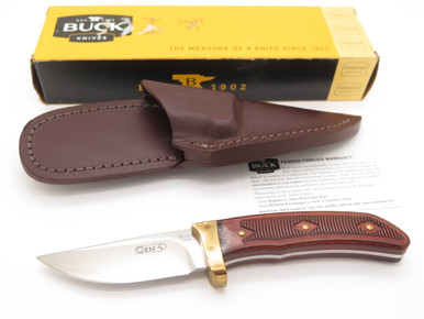 2011 Buck 005 Gen 5 05RWS Rosewood 154CM Fixed Blade Hunting Knife ...