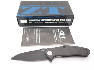 ZT Zero Tolerance 0770CFM4 Carbon Fiber Handle CPM M4 Assisted Folding ...