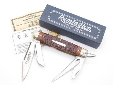 1994 Remington R4243 Camp Bullet USA Delrin Scout Folding Pocket Knife ...