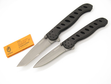 2 Pack - Gerber EVO Jr & Mid Linerlock Folding Pocket Knife - ePrague, LLC