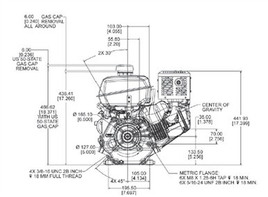 Buy CH440-3280 Kohler Command Pro Engine 14HP With Electric Start On Sale