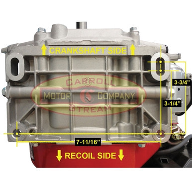 9 HP RHINO CS177H Small Electric Start Gas Engine From Carroll Stream