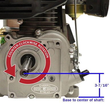 2.5HP Small Gas Engine | 79cc With 5/8" Horizontal Shaft