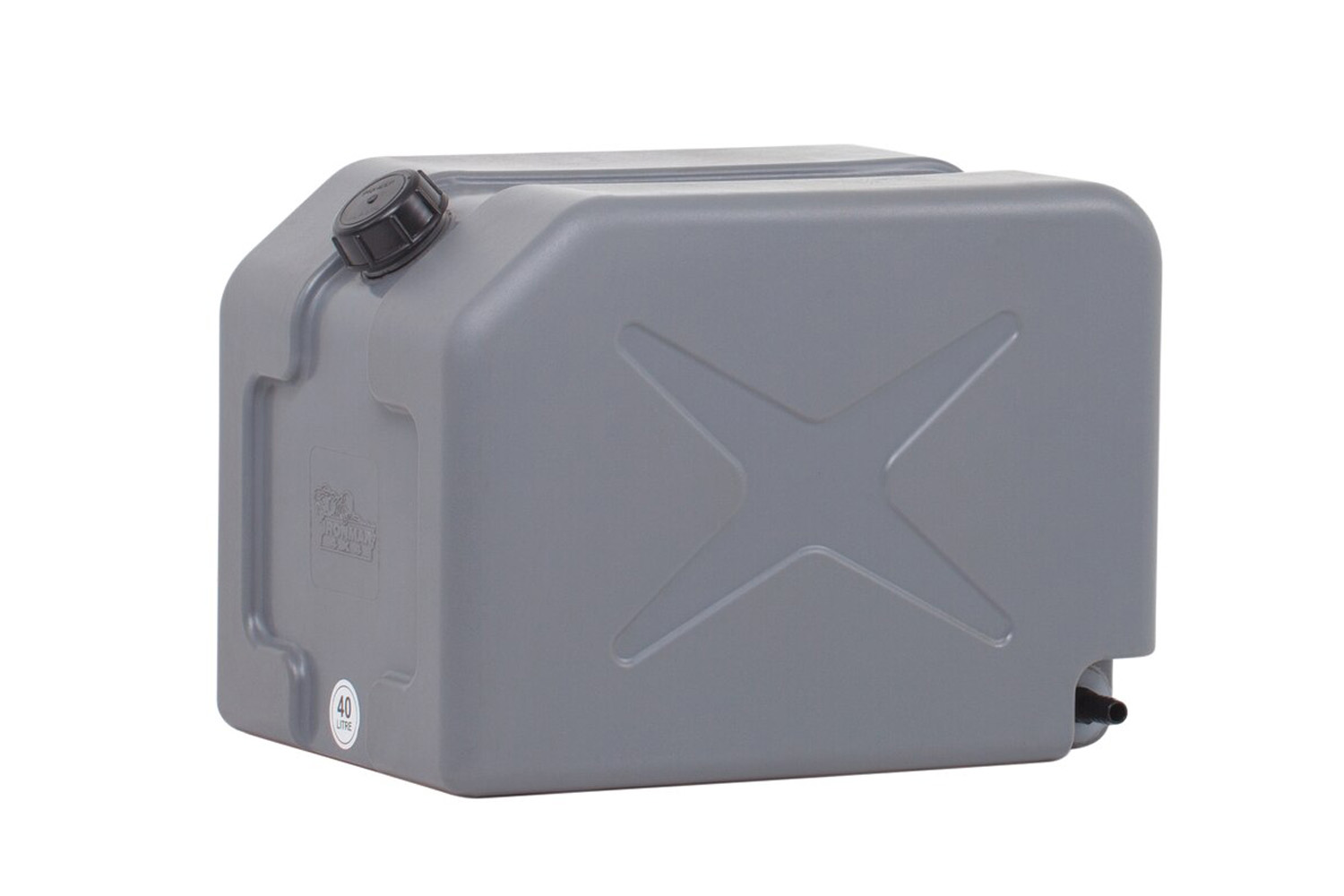 40L Double Jerry Can Water Tank - 10 Gal